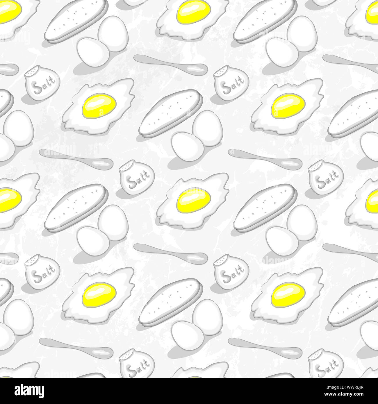 Scrambled eggs pattern hi-res stock photography and images - Alamy