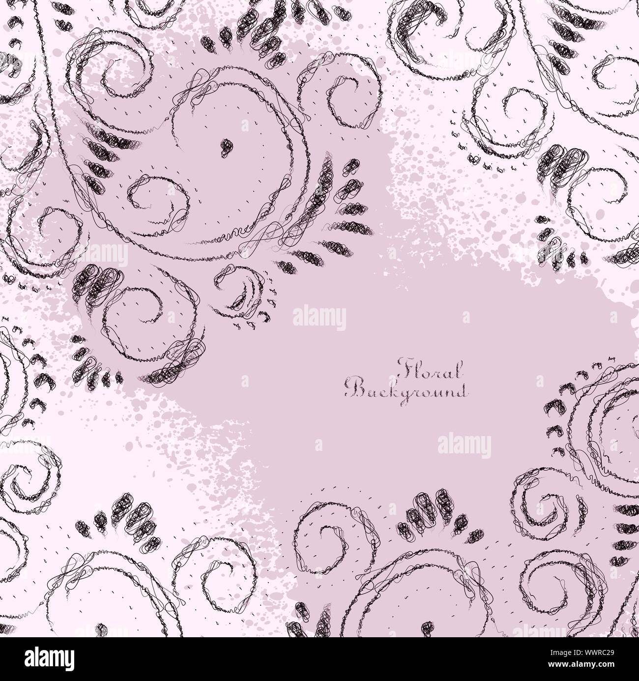 Abstract scroll design hi-res stock photography and images - Alamy