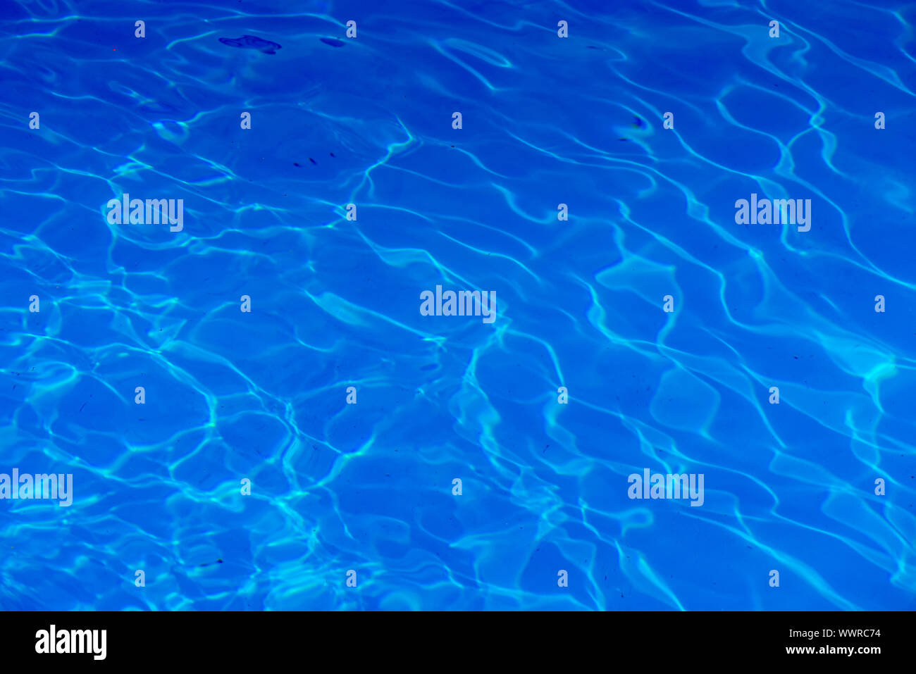 Fresh blue water in a pool Stock Photo - Alamy