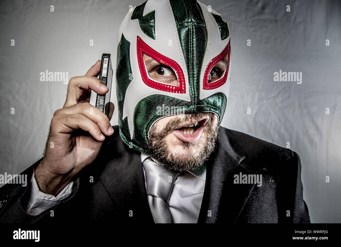 Angry mexican man suit hi-res stock photography and images - Alamy