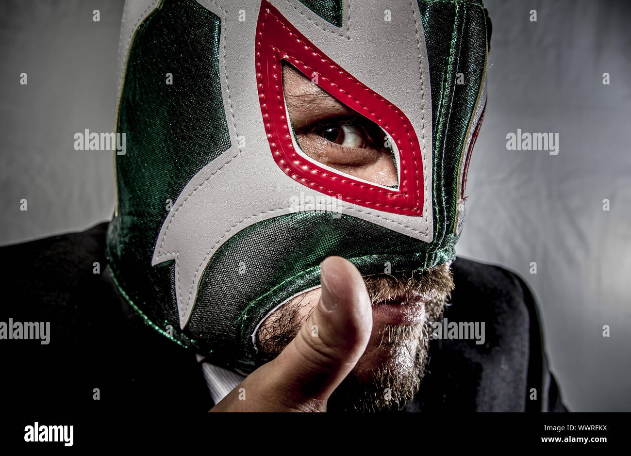 Angry mexican man suit hi-res stock photography and images - Alamy