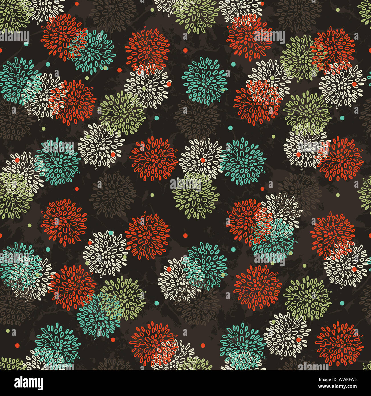 Abstract Floral Pattern Stock Photo - Alamy