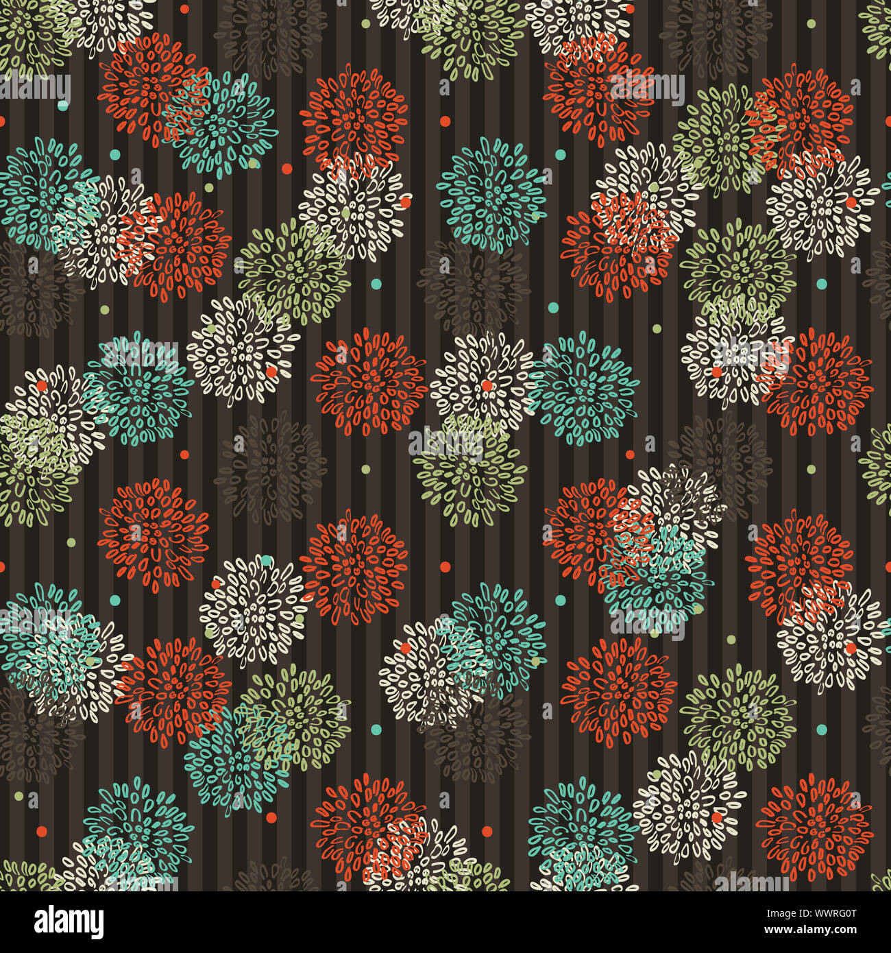 Abstract Floral Pattern Stock Photo - Alamy