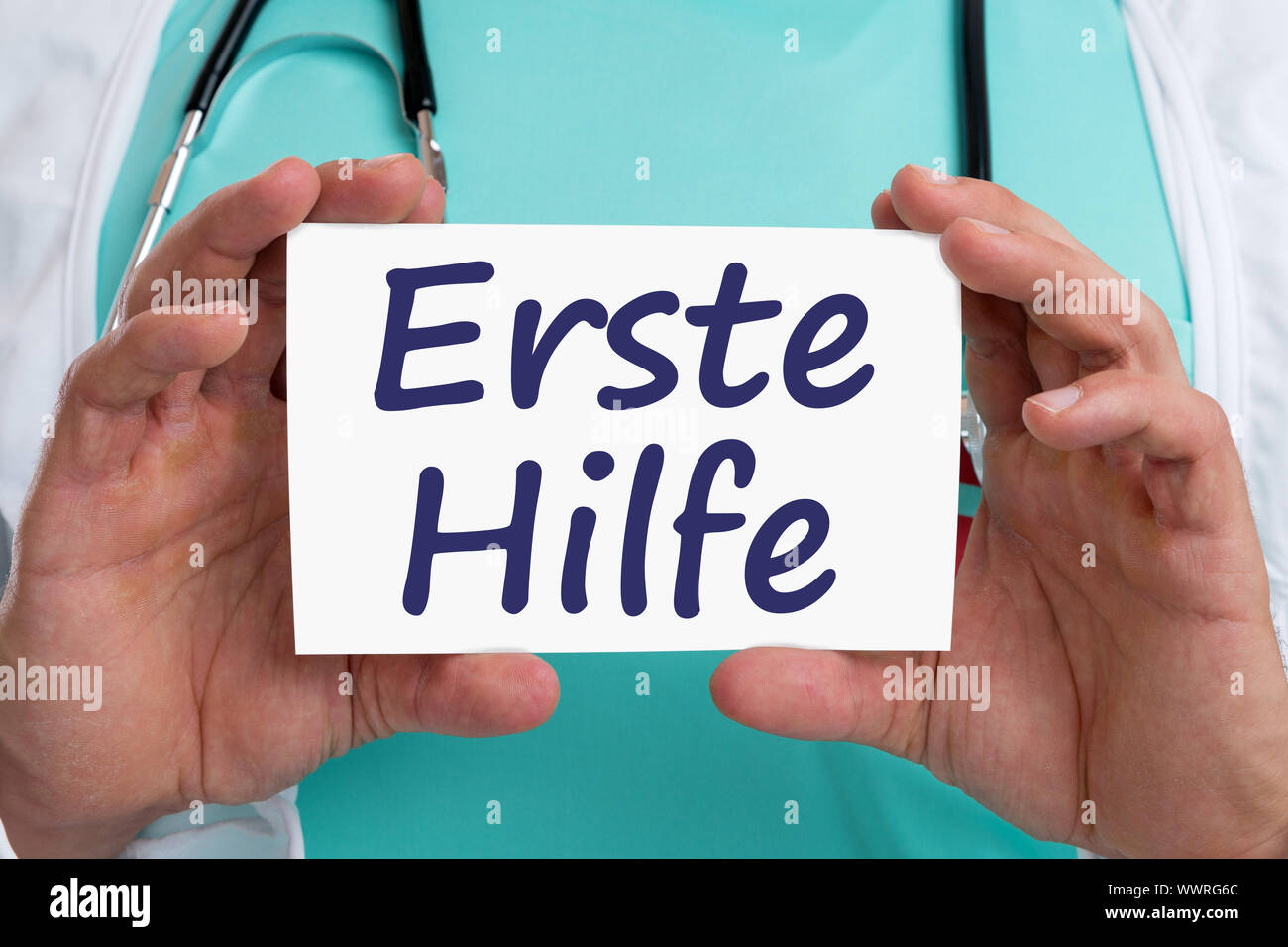 first aid to help first aid doctor doctor emergency doctor Stock Photo ...