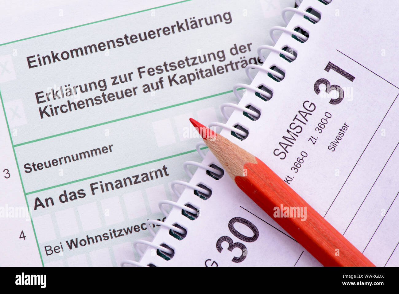 Tax return for tax office Stock Photo - Alamy