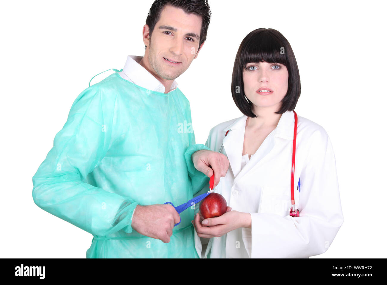 Apple duo tree hi-res stock photography and images - Alamy