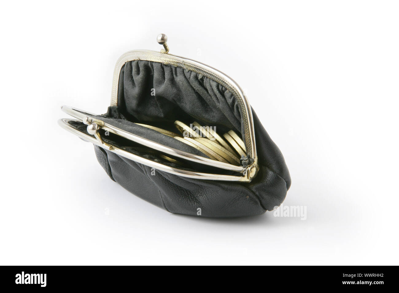 Hand full of coins Cut Out Stock Images & Pictures - Alamy