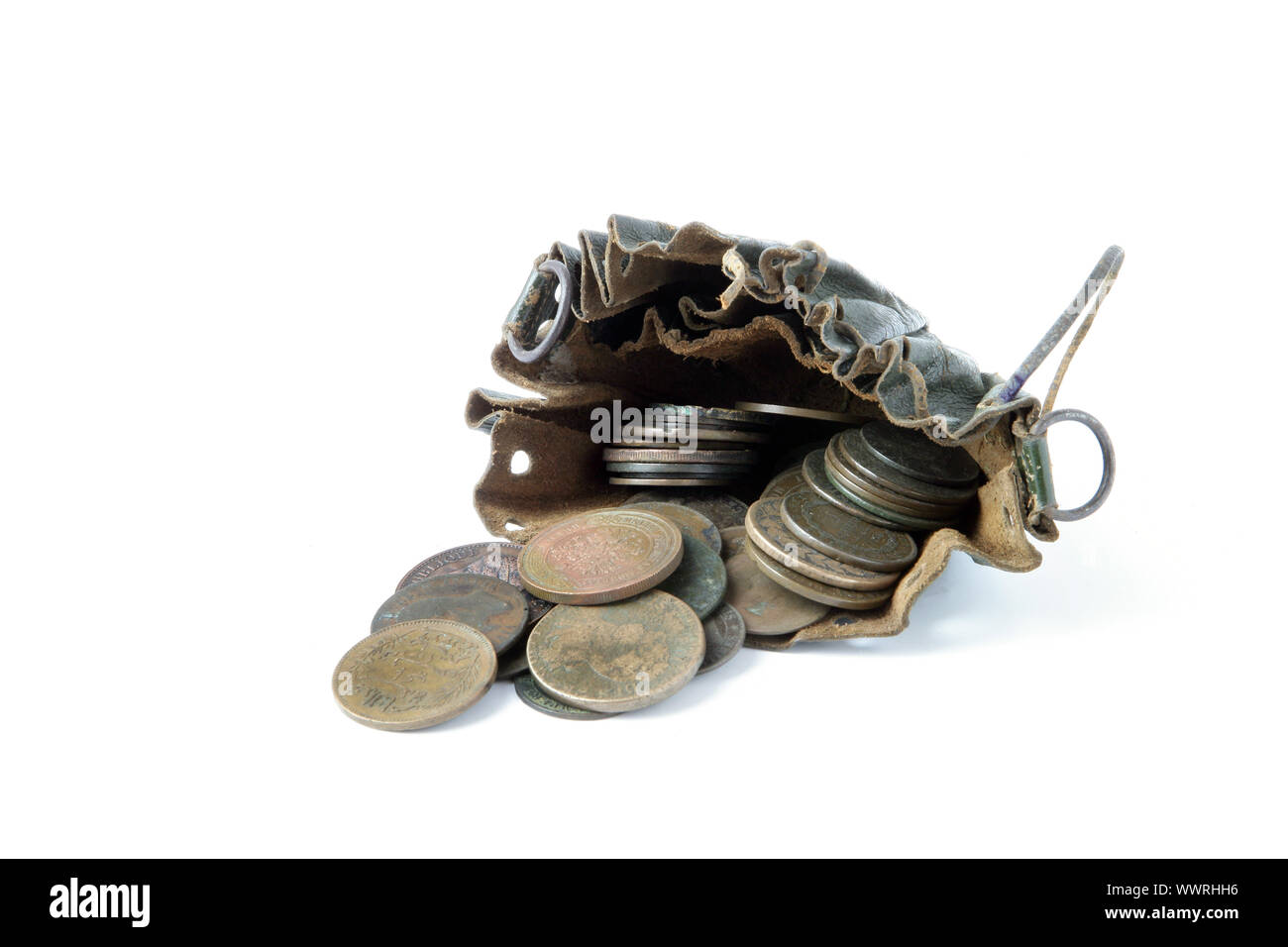 Ancient money pouch hi-res stock photography and images - Alamy