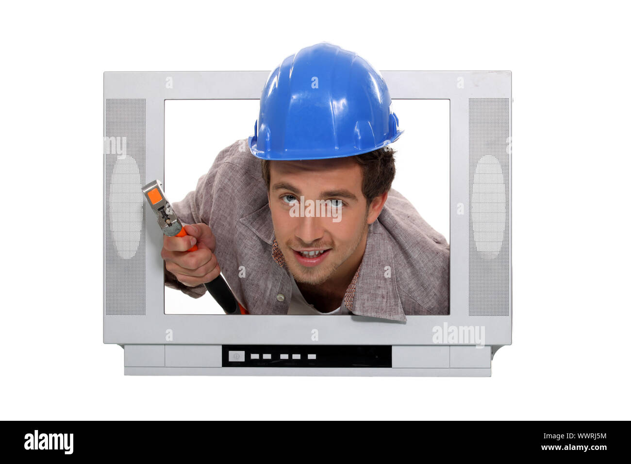 I'm the cable guy Stock Photo - Alamy