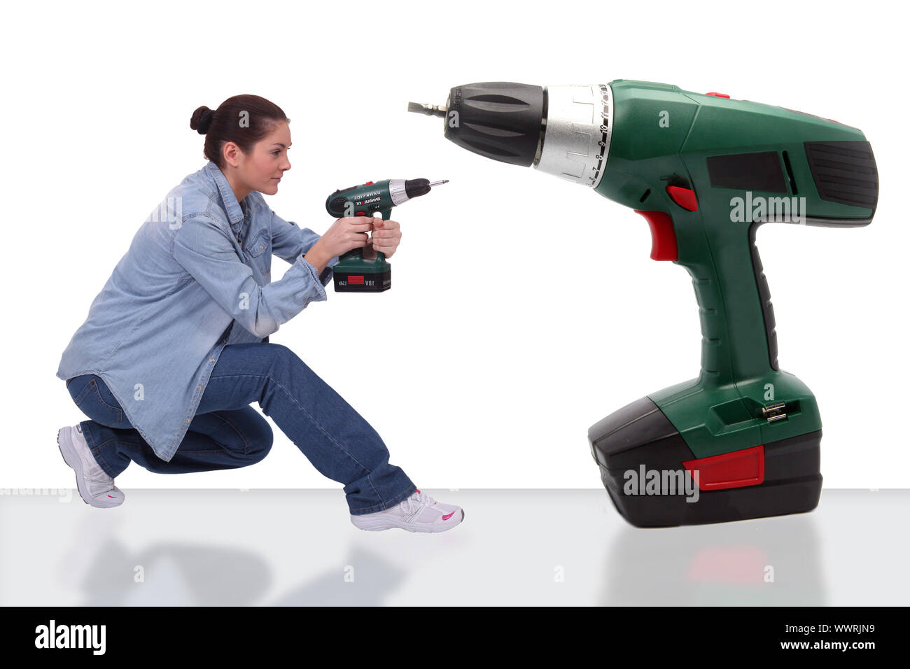 Giant drill hi-res stock photography and images - Alamy