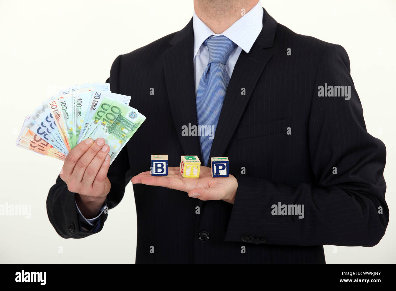 Male hands on ticket Stock Photo - Alamy