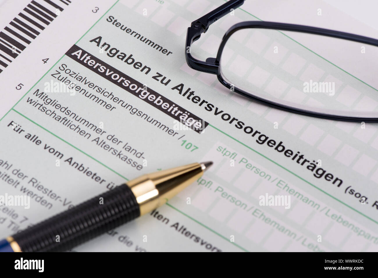 Tax return for tax office Stock Photo - Alamy