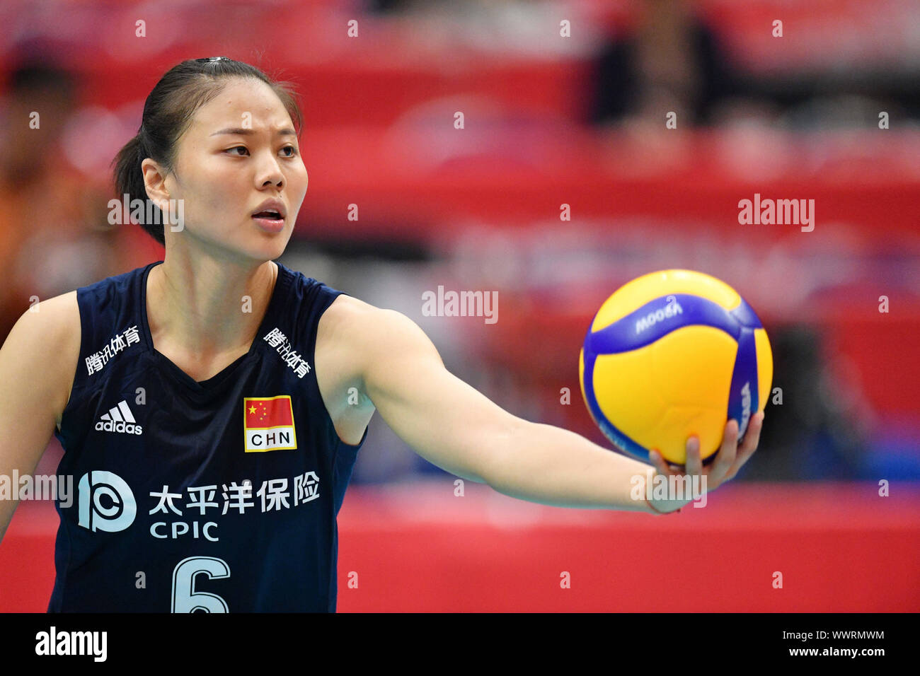 Kanagawa, Japan. Credit: MATSUO. 16th Sep, 2019. Xiangyu Gong (CHN ...