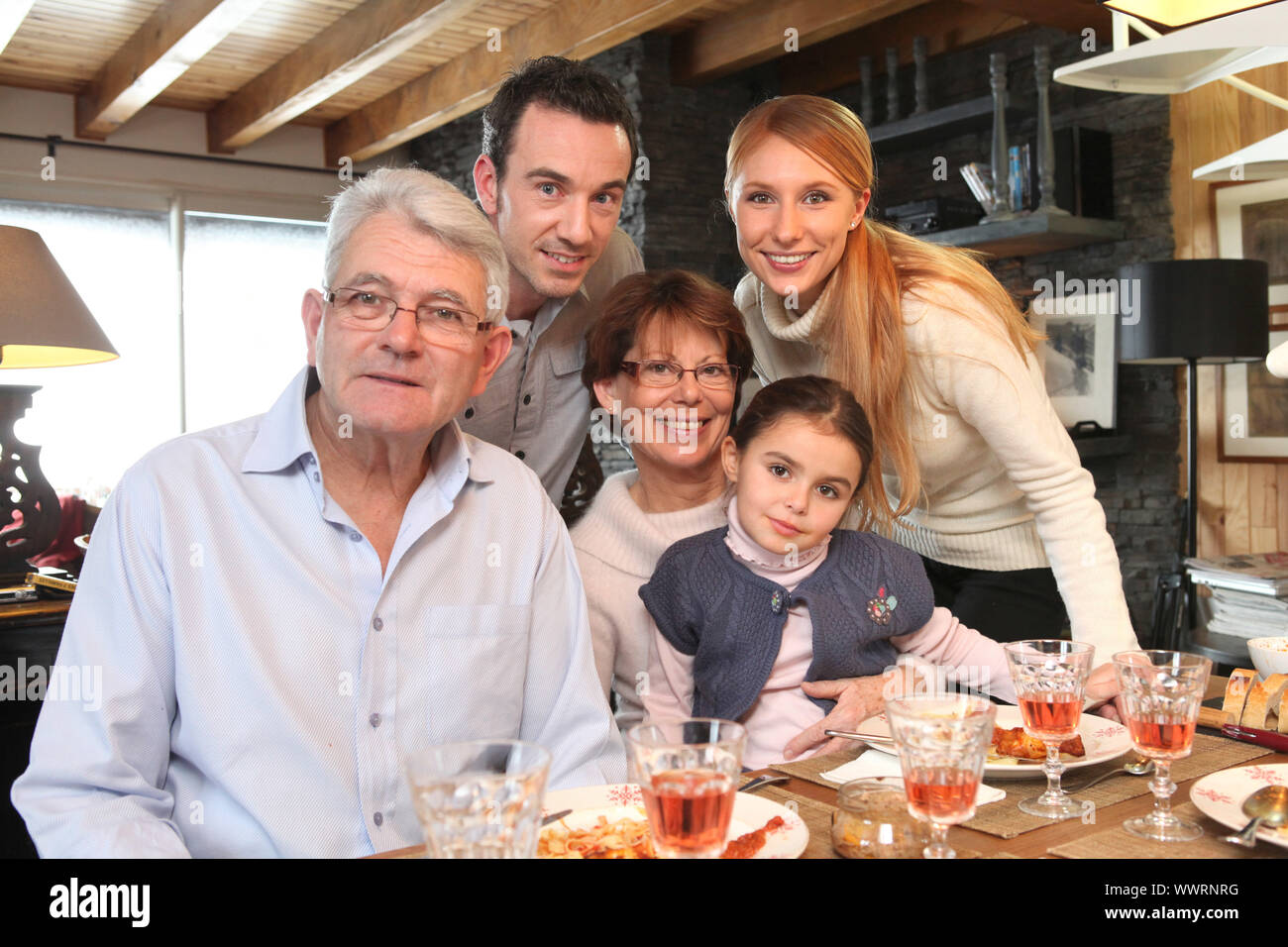 Adult birthday party generations hi-res stock photography and images ...