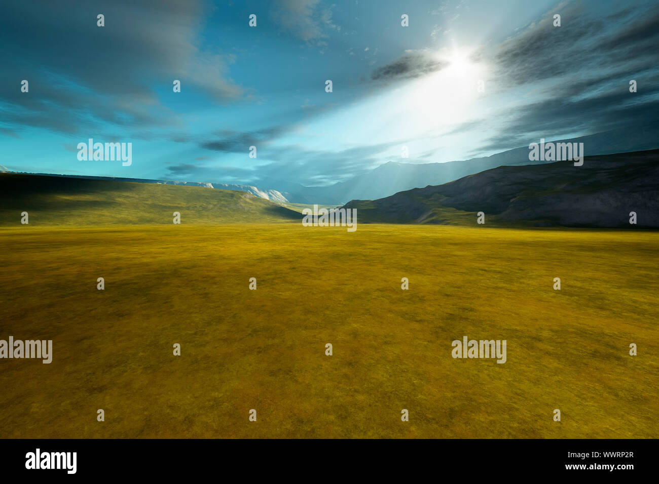 Beach render top view hi-res stock photography and images - Alamy