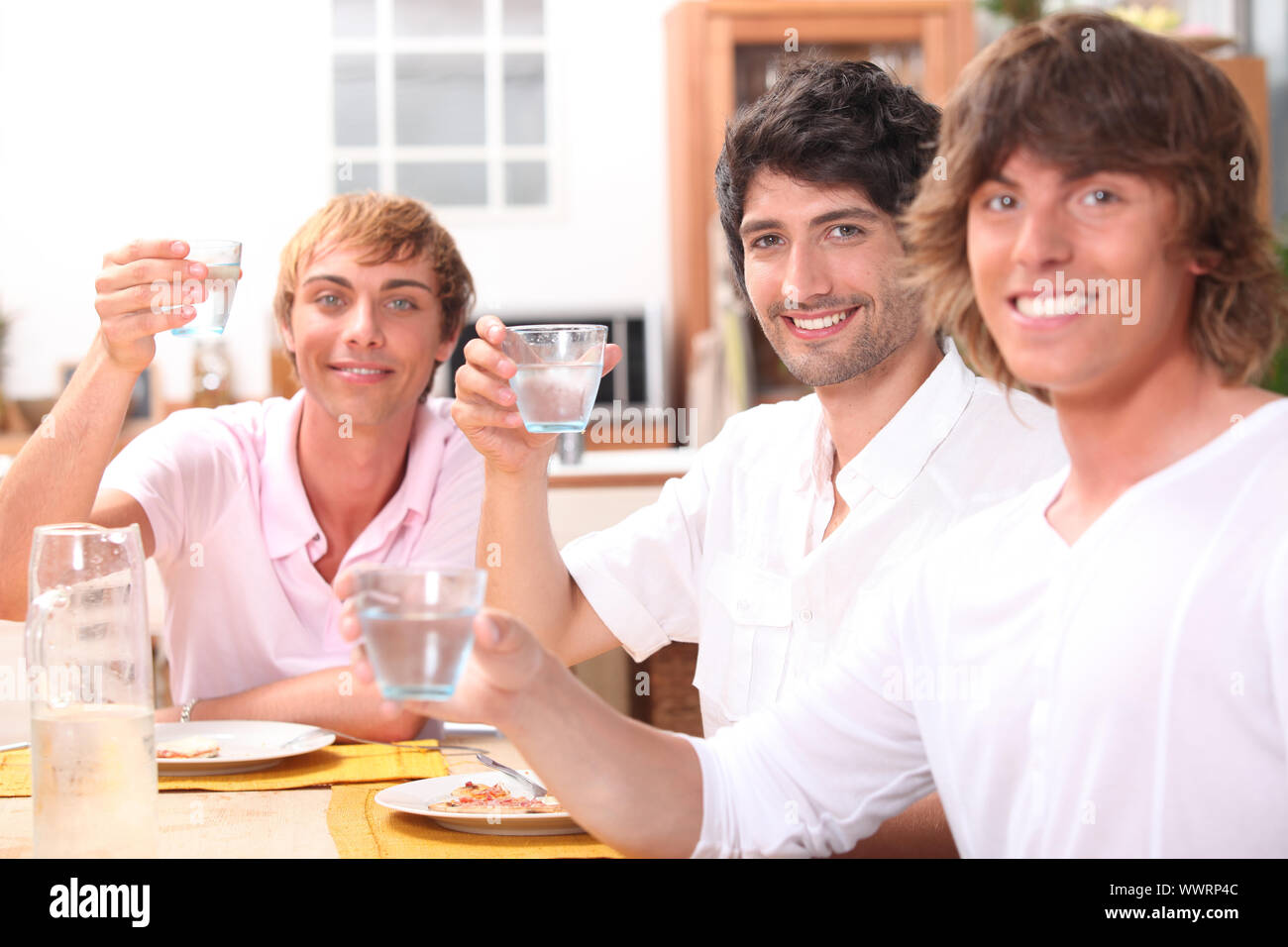 Young lads drinking hi-res stock photography and images - Alamy