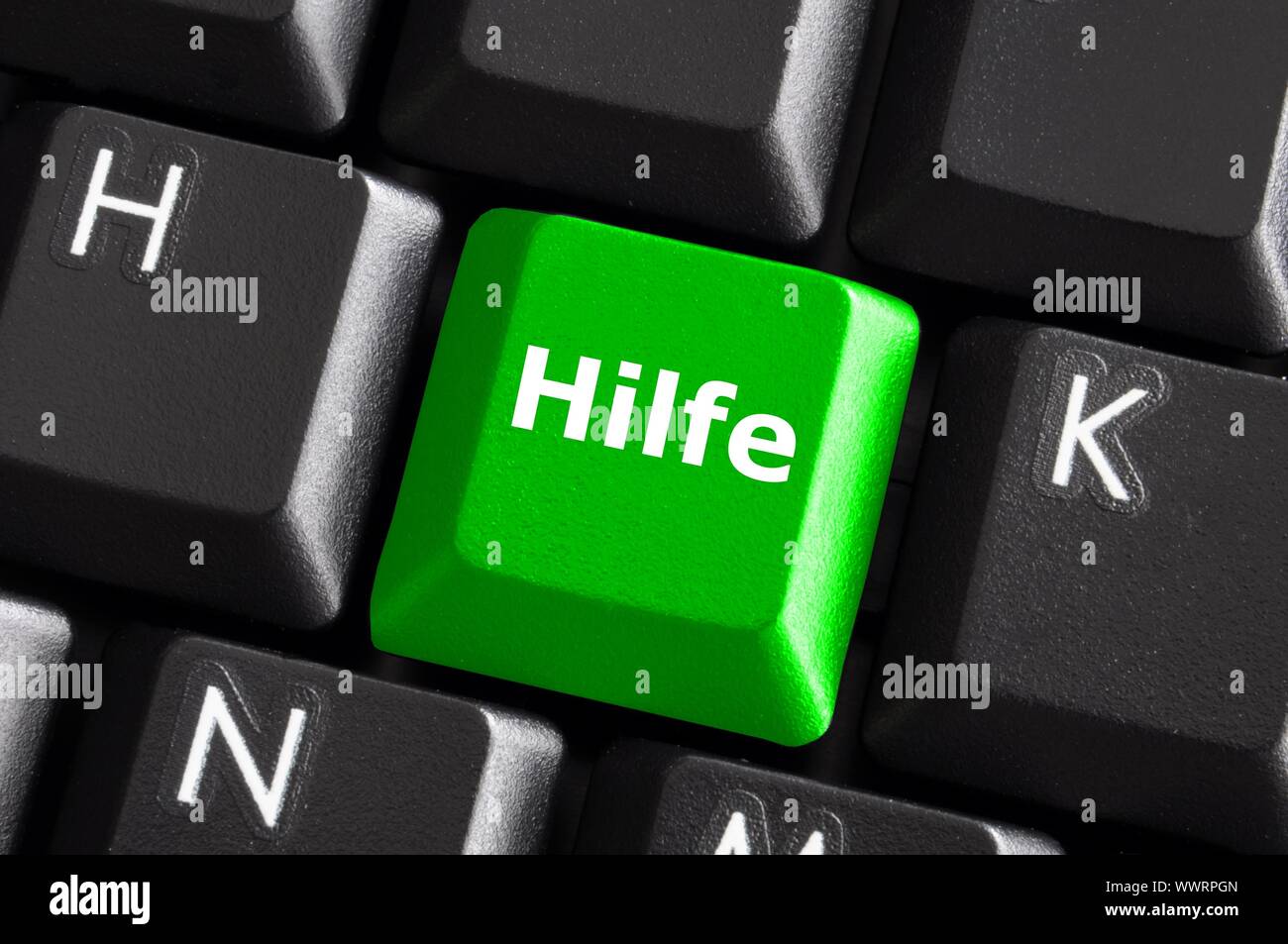 German help key hi-res stock photography and images - Alamy