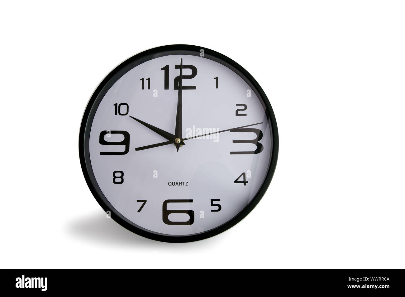 Clock midday cutout hi-res stock photography and images - Alamy