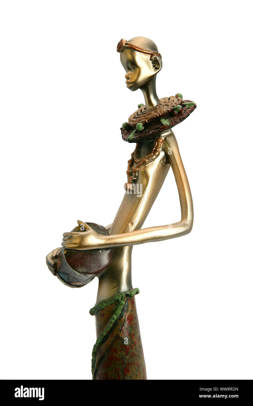African drum figure hi-res stock photography and images - Alamy