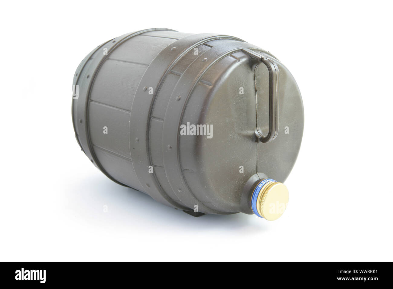 Plastic wine barrel Stock Photo - Alamy