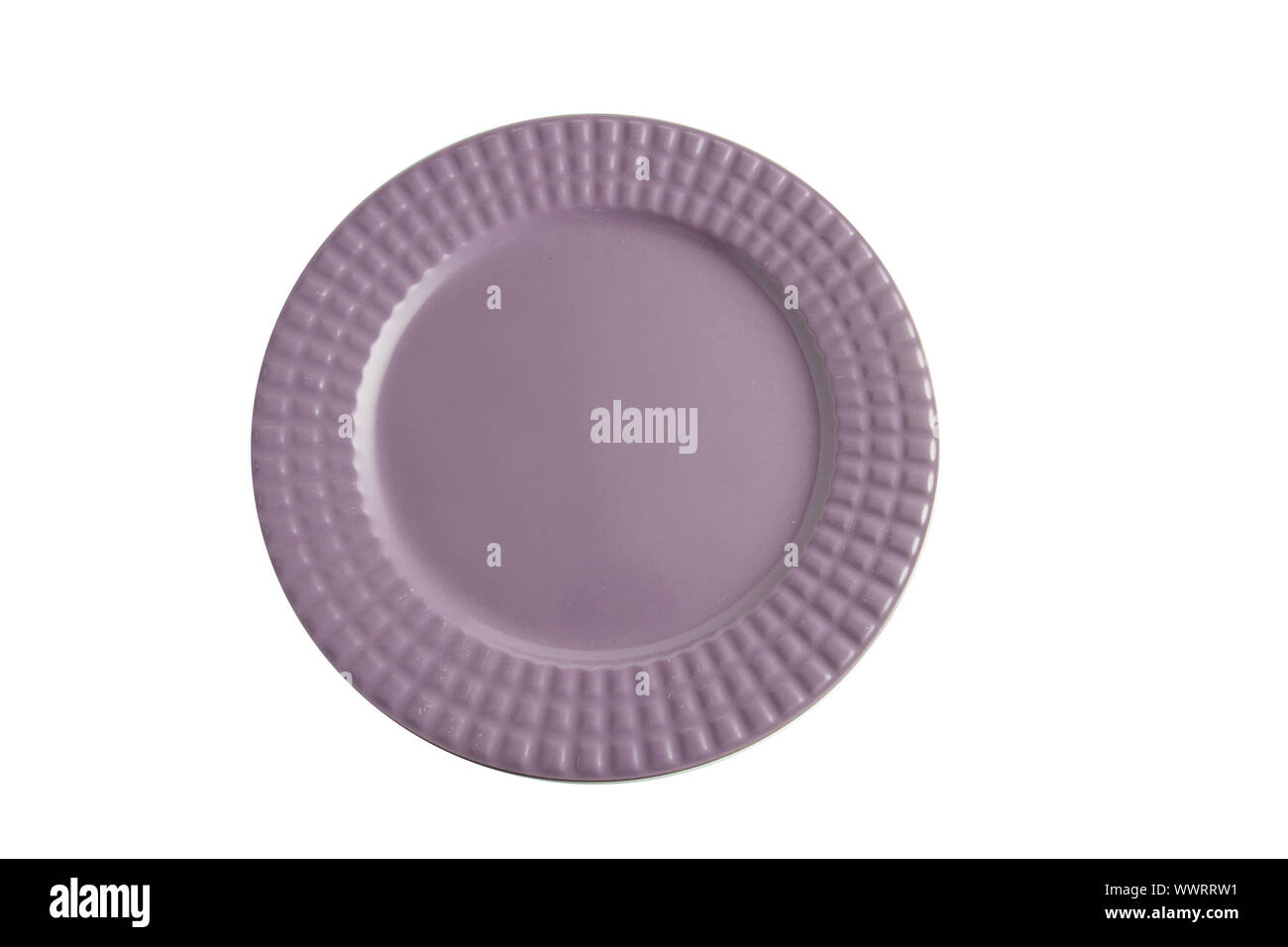 Purple table setting Cut Out Stock Images & Pictures - Alamy