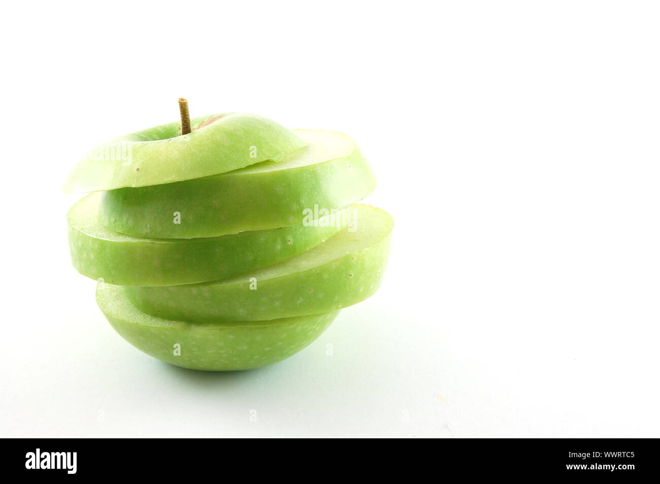 Cutted apple hi-res stock photography and images - Alamy