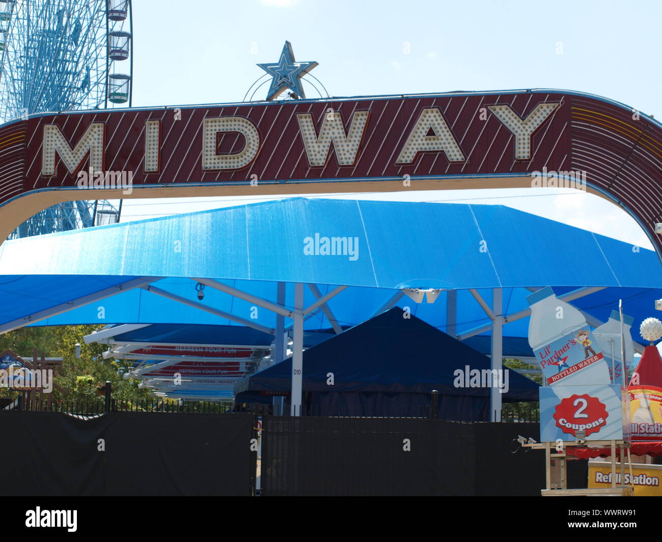 Fair Park Undergoing Changes For Annual State Fair of Texas Stock Photo ...