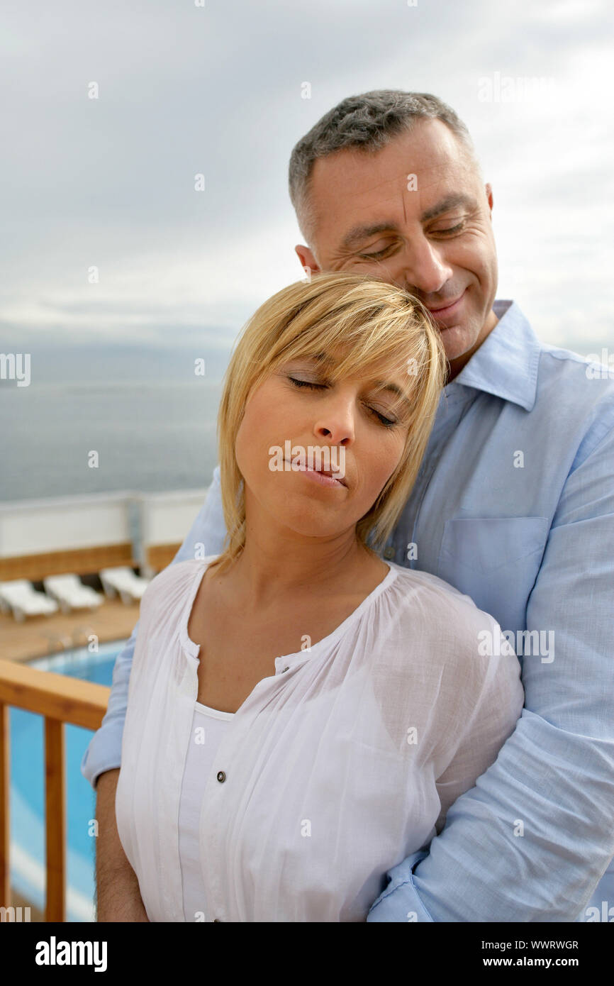 Couple on holiday together Stock Photo - Alamy