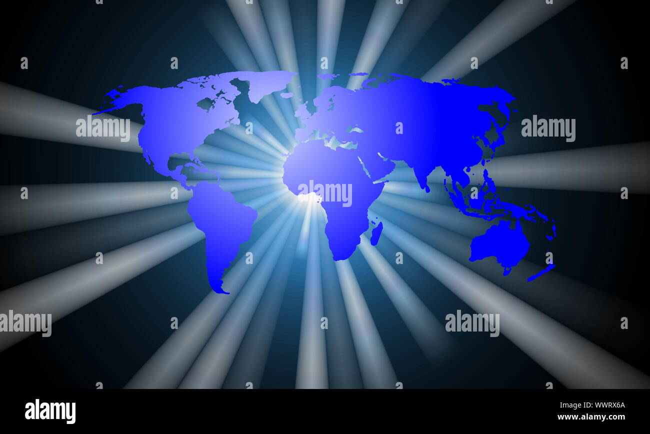 world map with star background can be used as wallpaper Stock Photo - Alamy