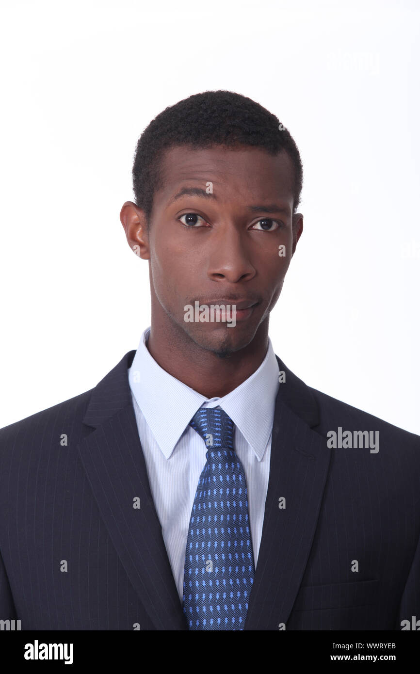 Portrait of black man Stock Photo - Alamy