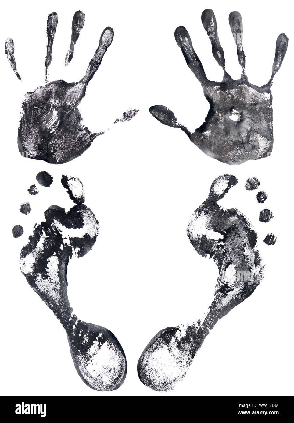 Hand Prints Identification High Resolution Stock Photography and Images ...