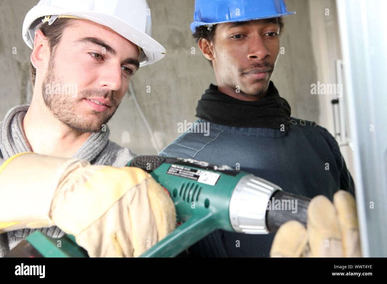 Watching drills hi-res stock photography and images - Alamy
