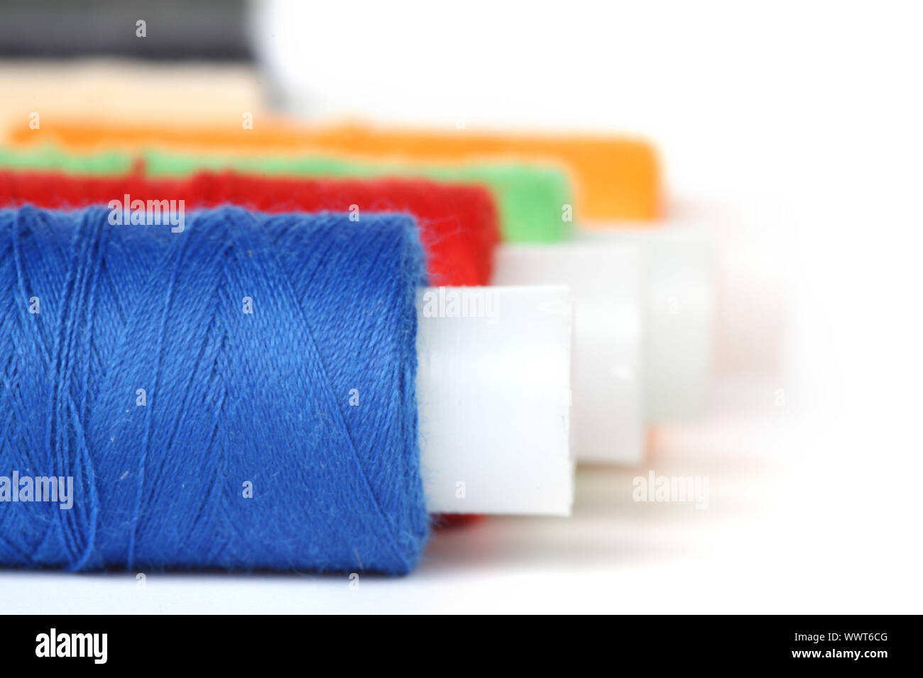 thread isolated on white background Stock Photo - Alamy