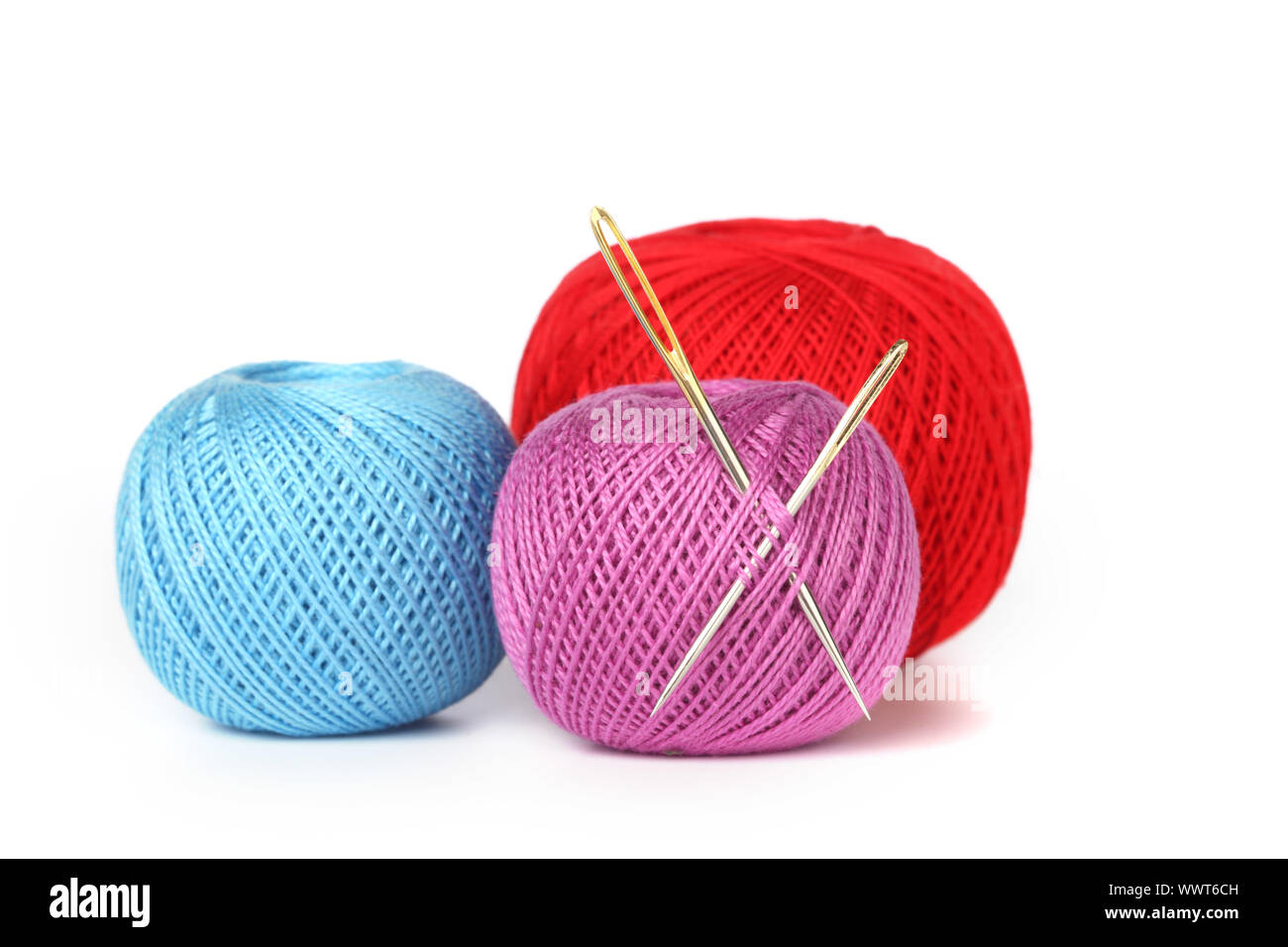 thread isolated on white background Stock Photo - Alamy