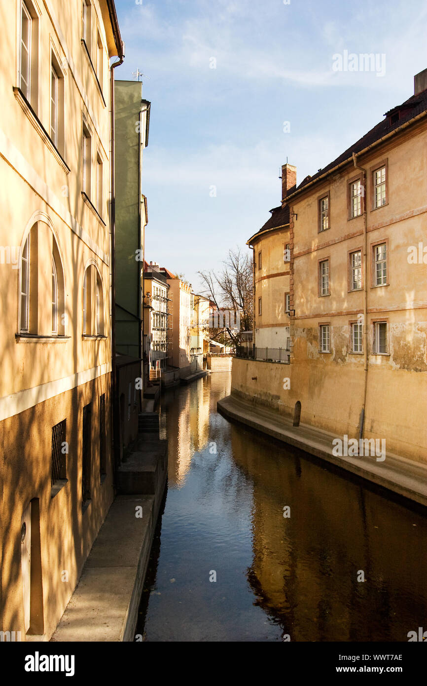 Old Town River Stock Photo - Alamy
