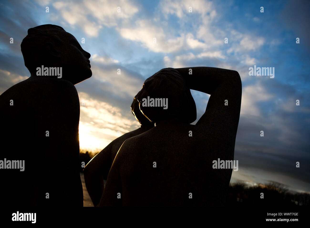 Looking in the Distance Stock Photo - Alamy