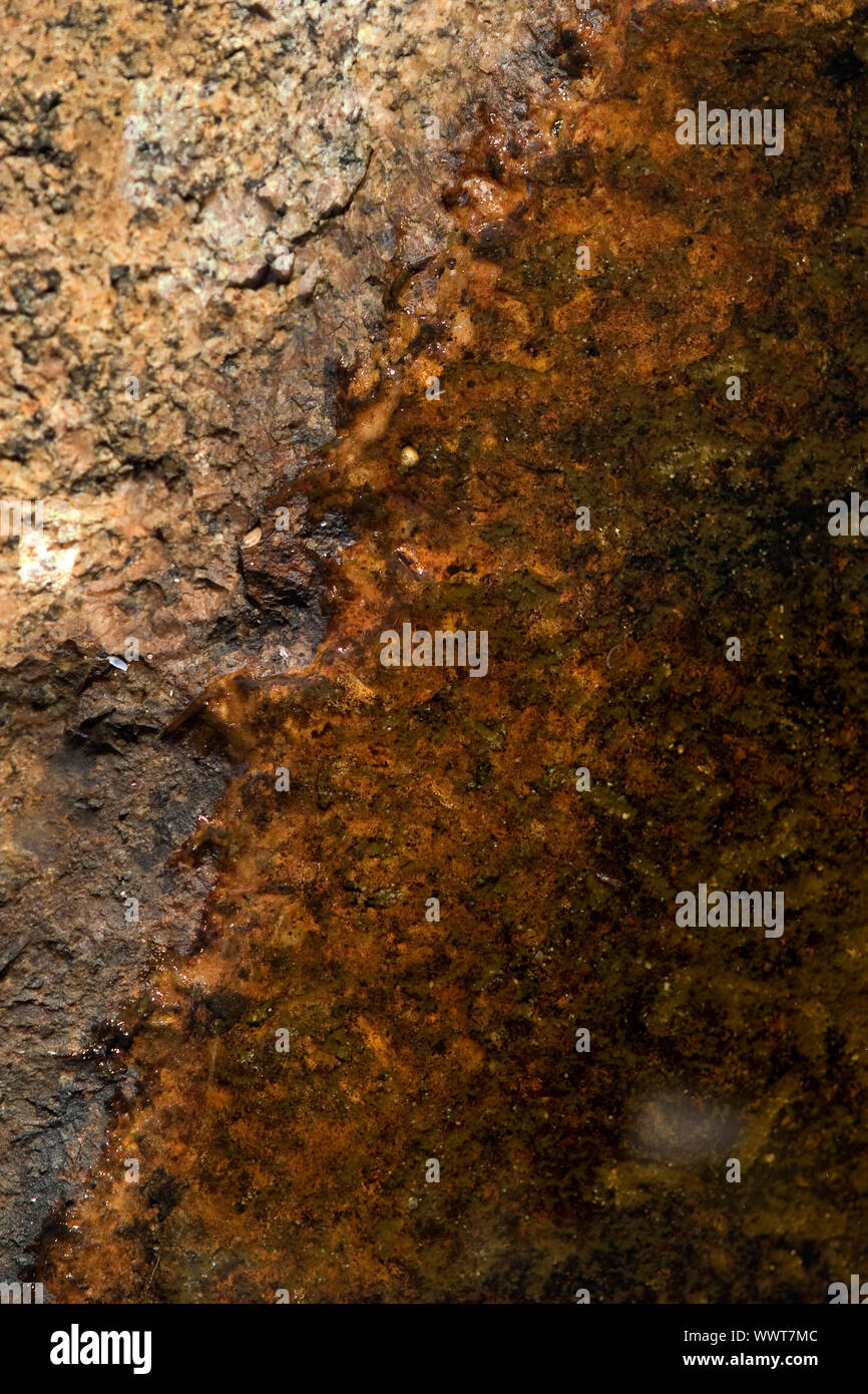 An abstract texture of rock and water Stock Photo - Alamy