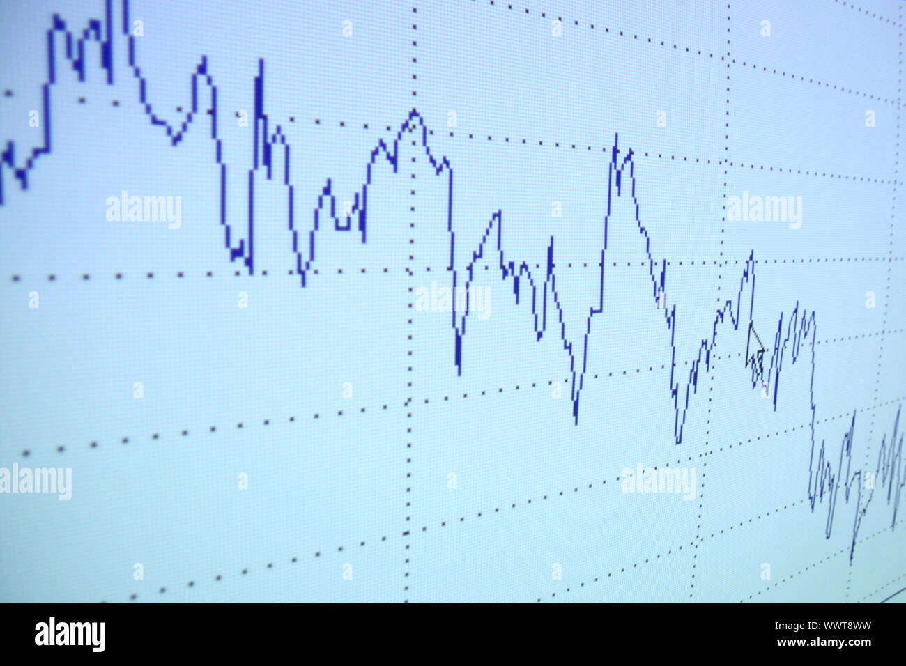 financial graph of investment growth Stock Photo - Alamy