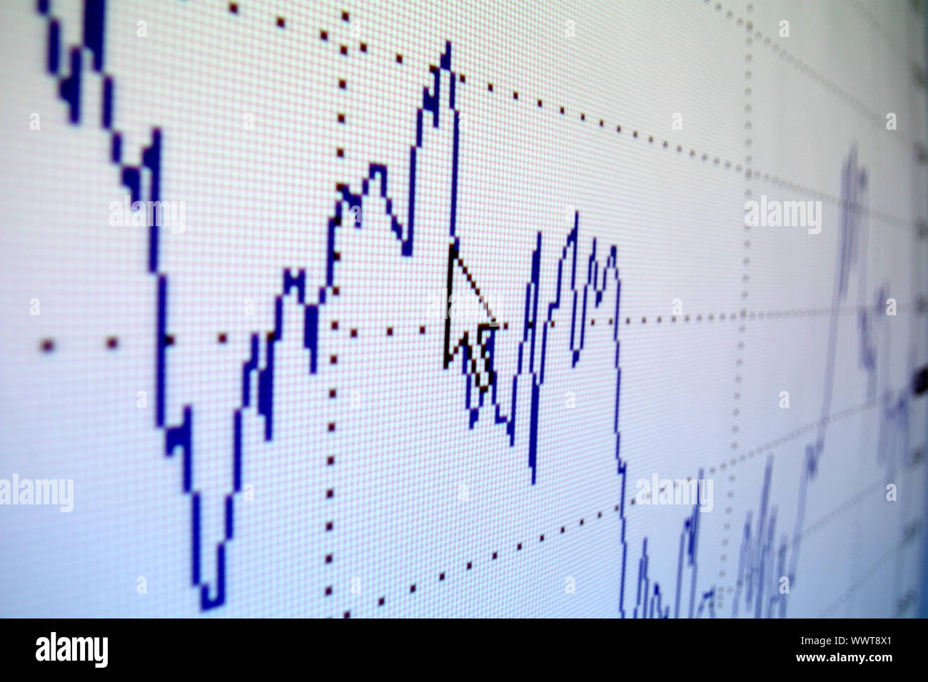 financial graph of investment growth Stock Photo - Alamy