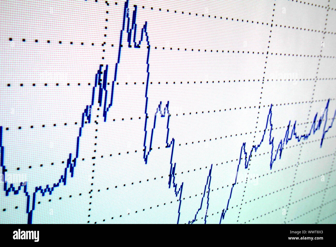 financial graph of investment growth Stock Photo - Alamy