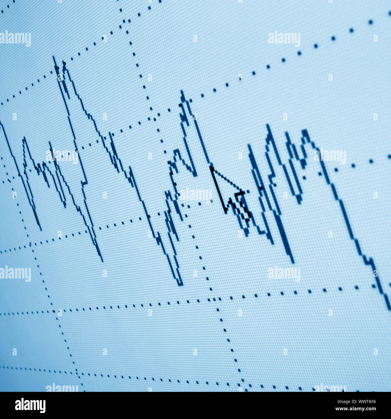 financial graph of investment growth Stock Photo - Alamy