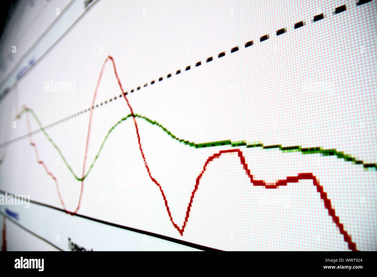 financial graph of investment growth Stock Photo - Alamy