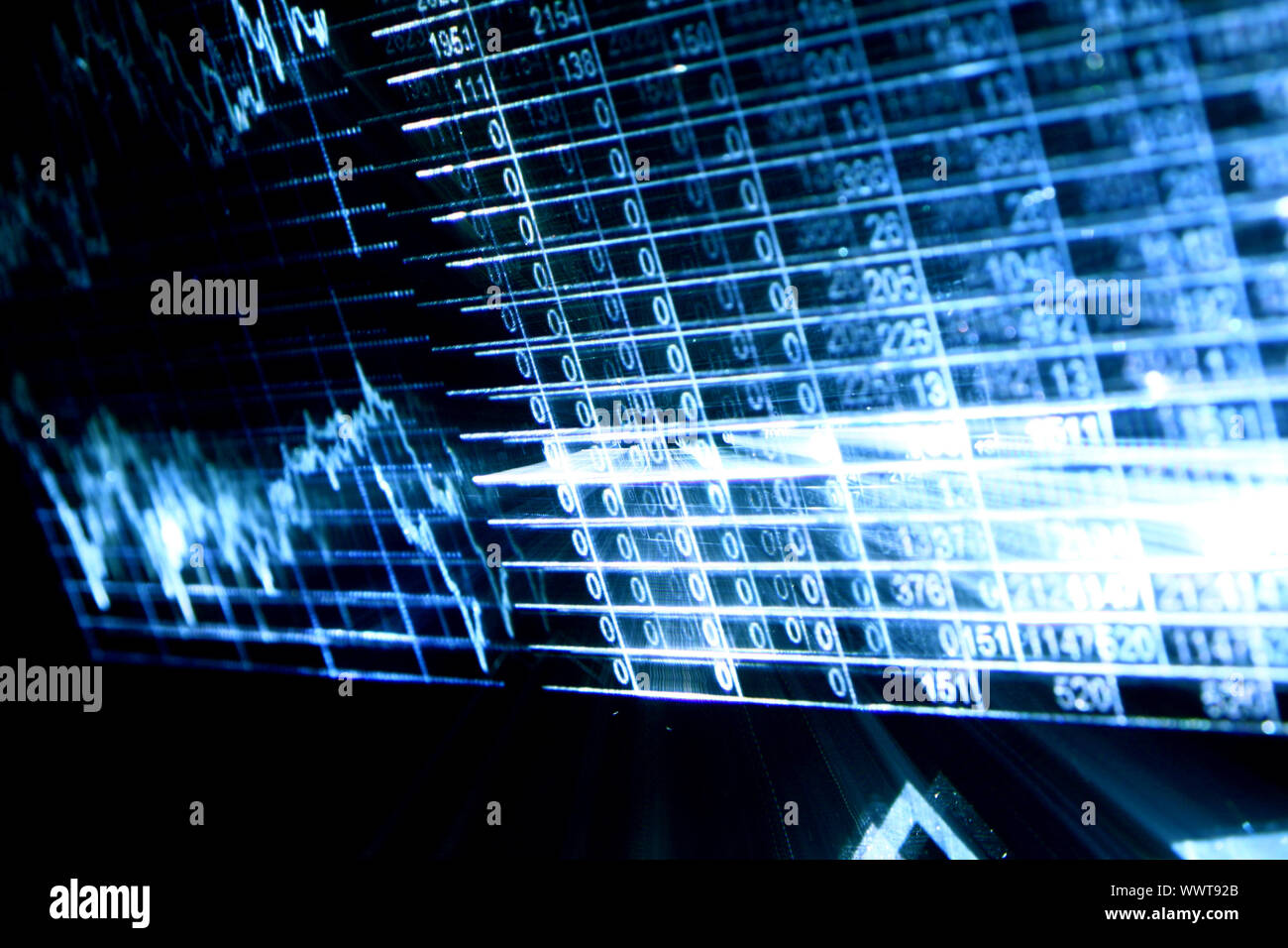 financial abstract background in fast motion Stock Photo - Alamy