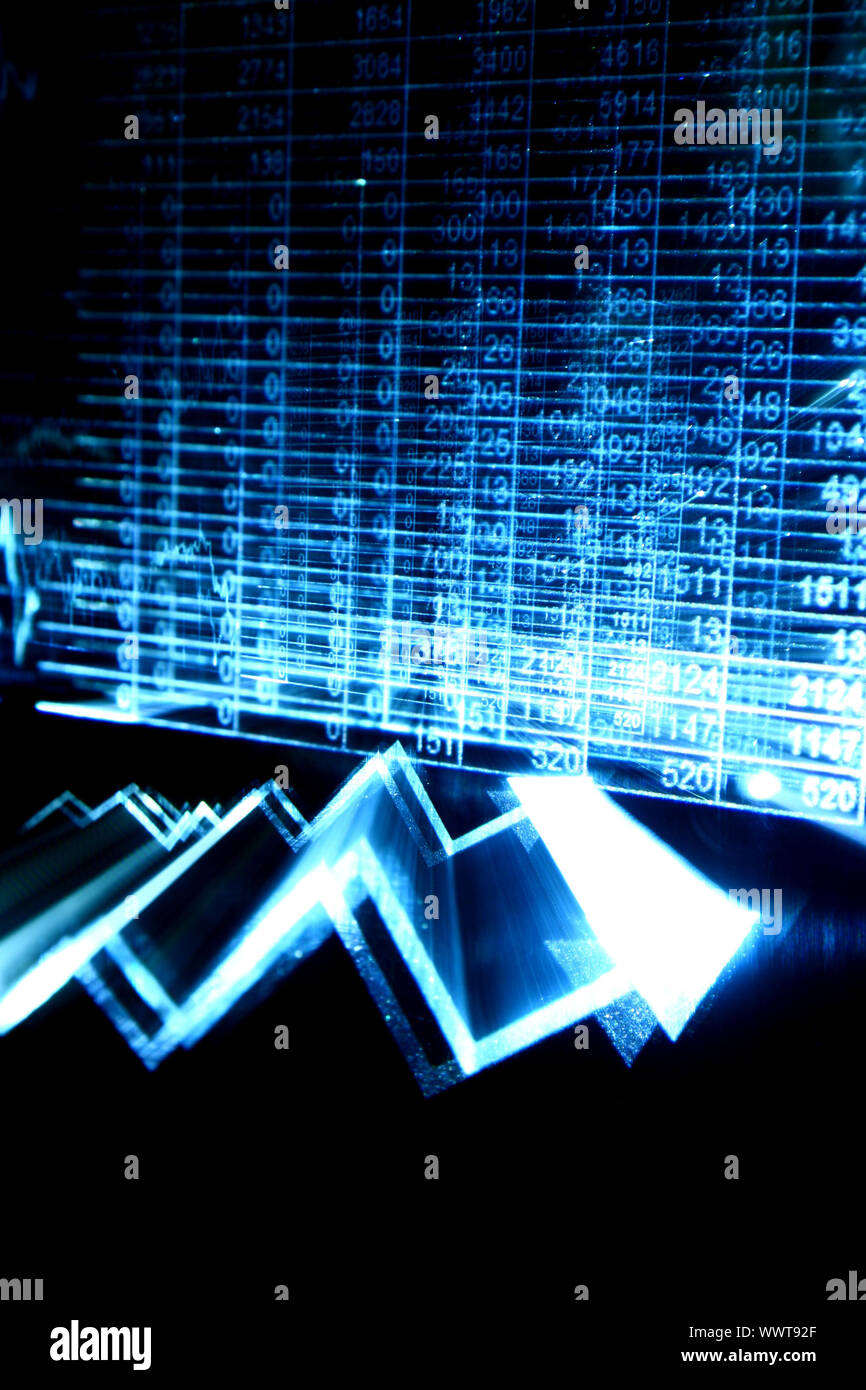 financial abstract background in fast motion Stock Photo - Alamy