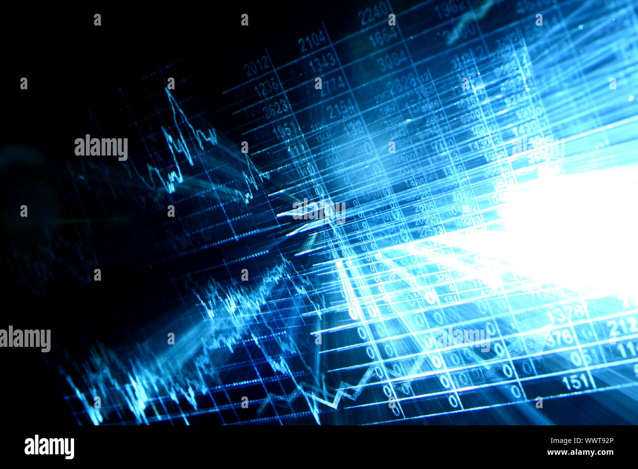 financial abstract background in fast motion Stock Photo - Alamy