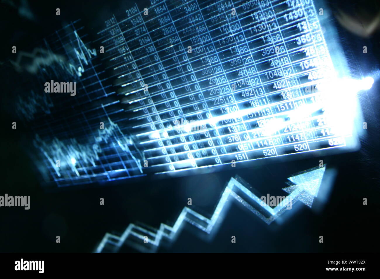 financial abstract background in fast motion Stock Photo - Alamy