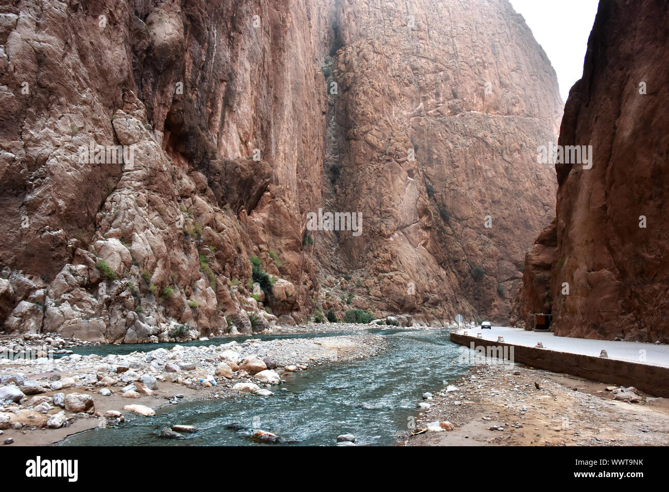 Todgha Gorge or Gorges du Toudra is a canyon in High Atlas Mountains ...