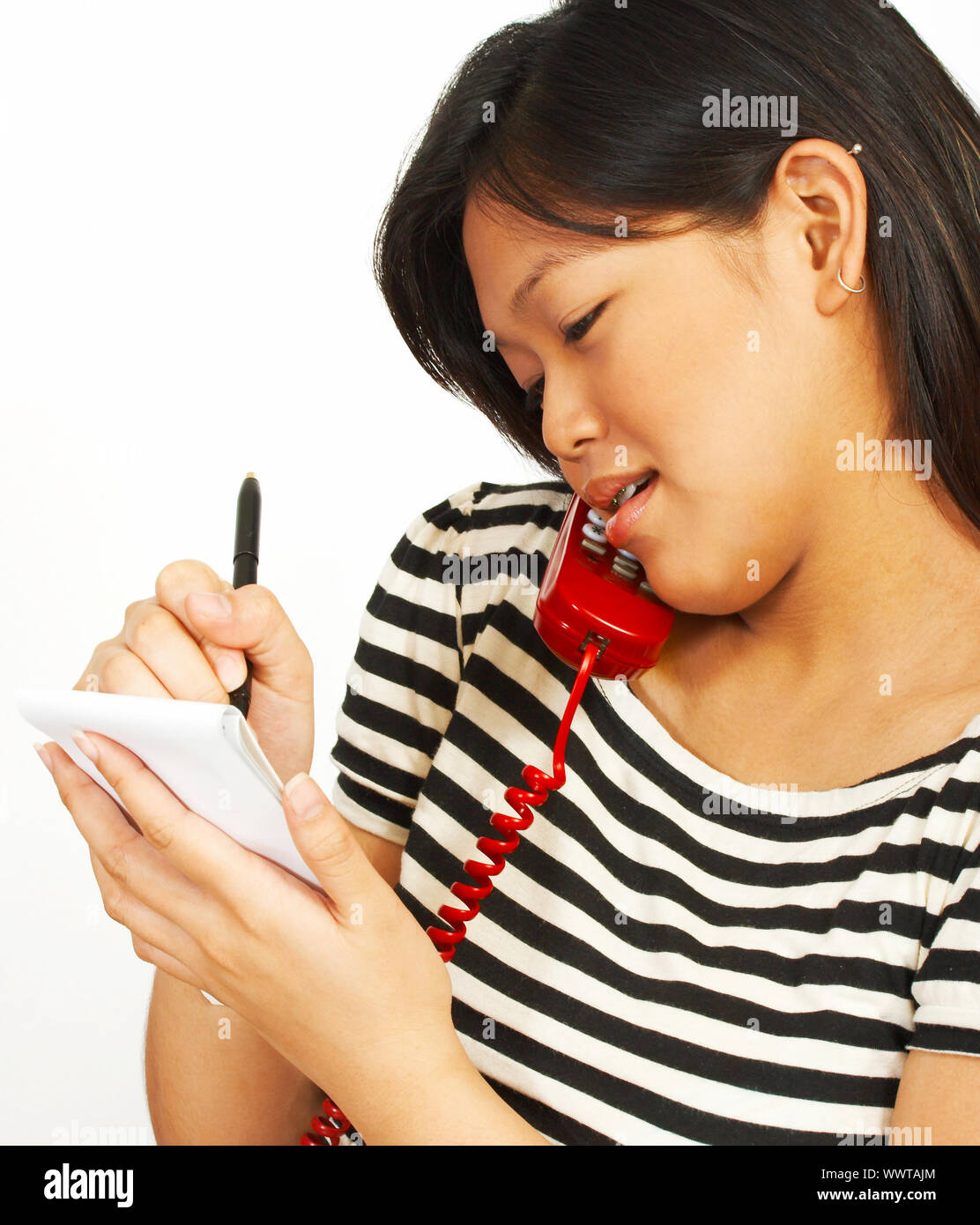 Secretary taking dictation notes hi-res stock photography and images ... Secretary taking dictation notes hi-res stock photography and images ...