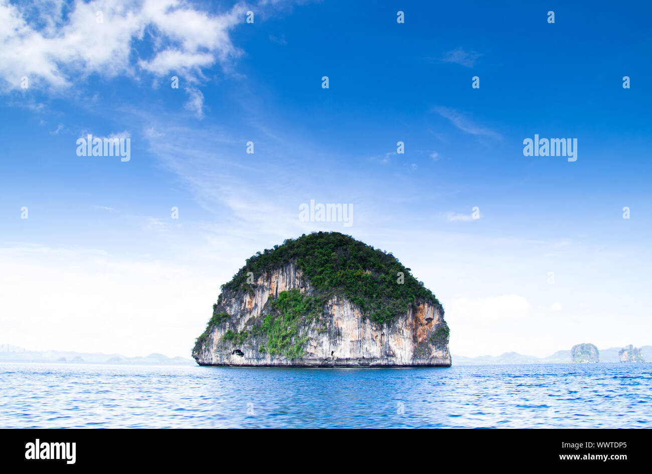 landscape of tropical island Thsiland Stock Photo - Alamy