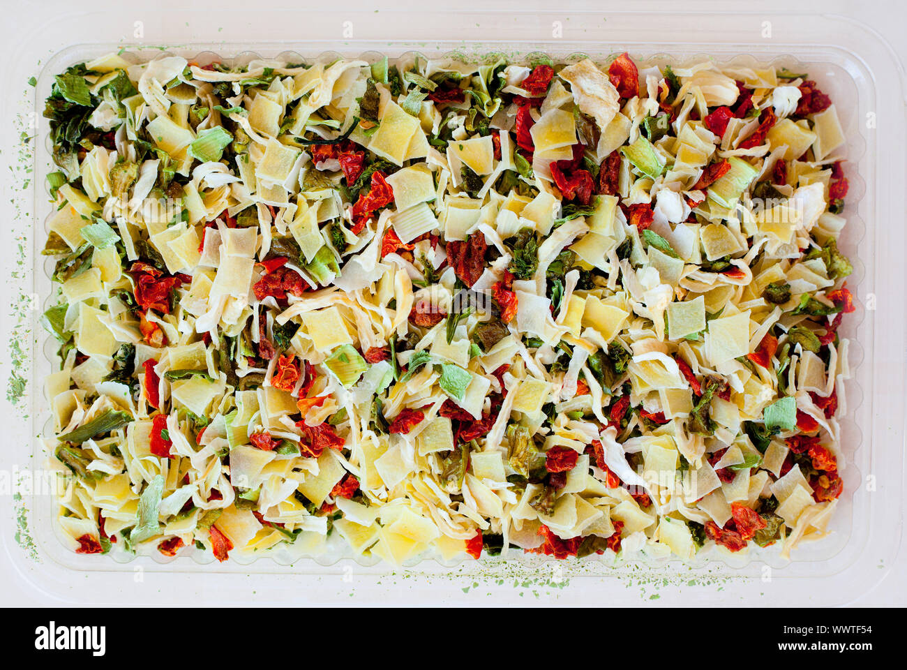 dehydrated dried vegetables for soup onion pepper tomato carrot Stock ...